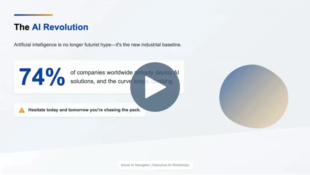 AI Navigator Workshop